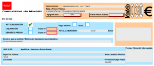Modelo 030 ¡Tienes que saber ESTO!