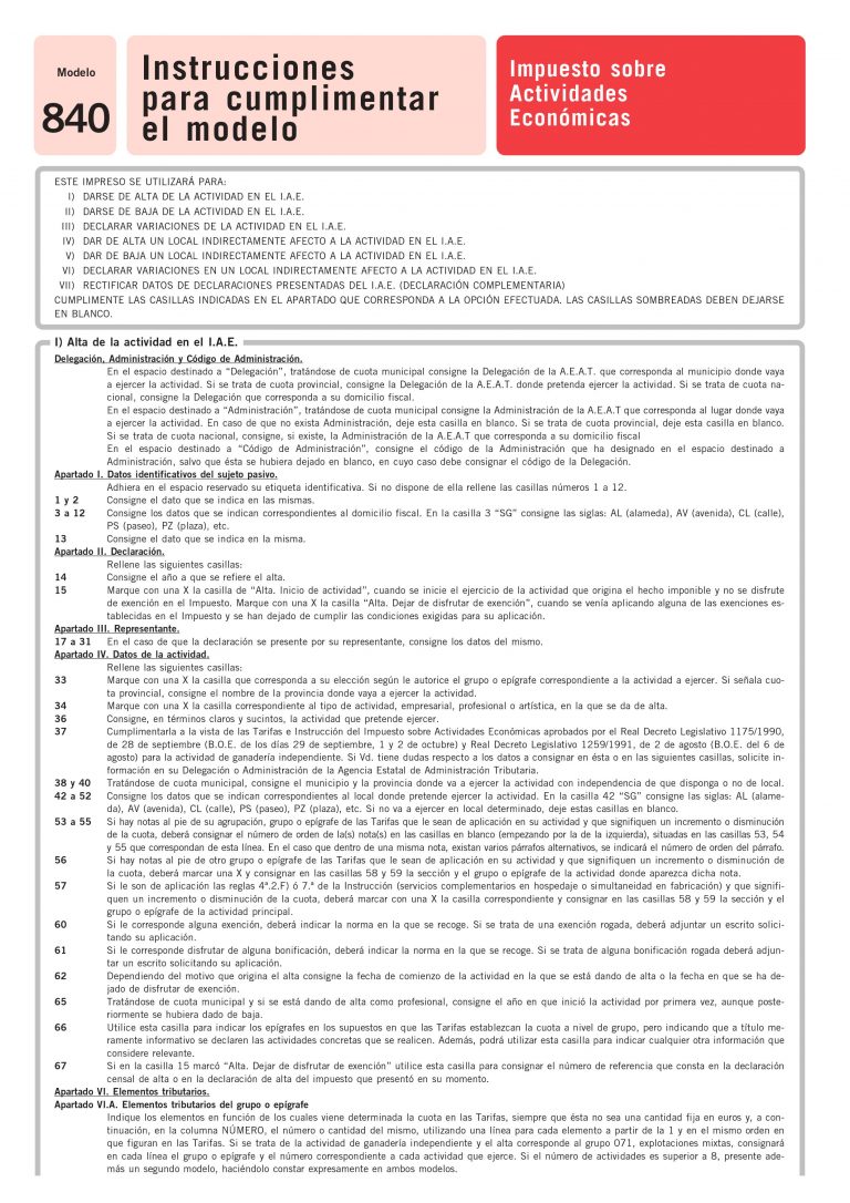 Modelo IAE ¡Tienes que saber ESTO!